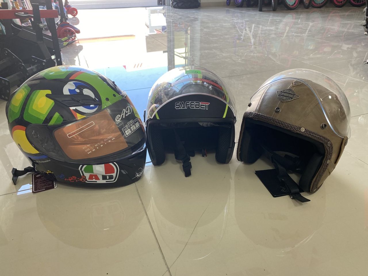 Casti pentru motocicleta