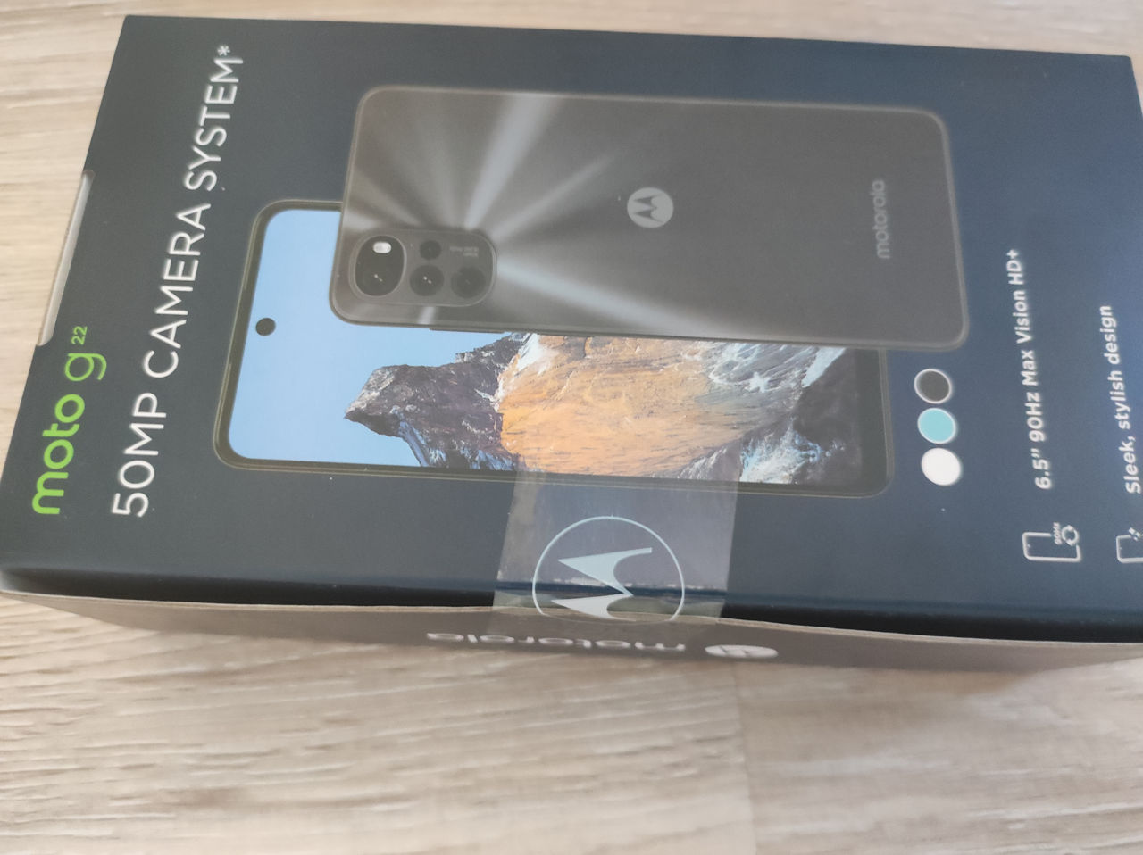 Новый Motorola g22 black 128 gb