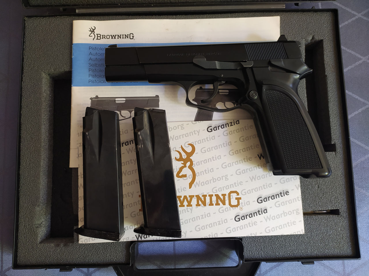 Browning BDA/FN HP-DA Cal 9x19mm Luger