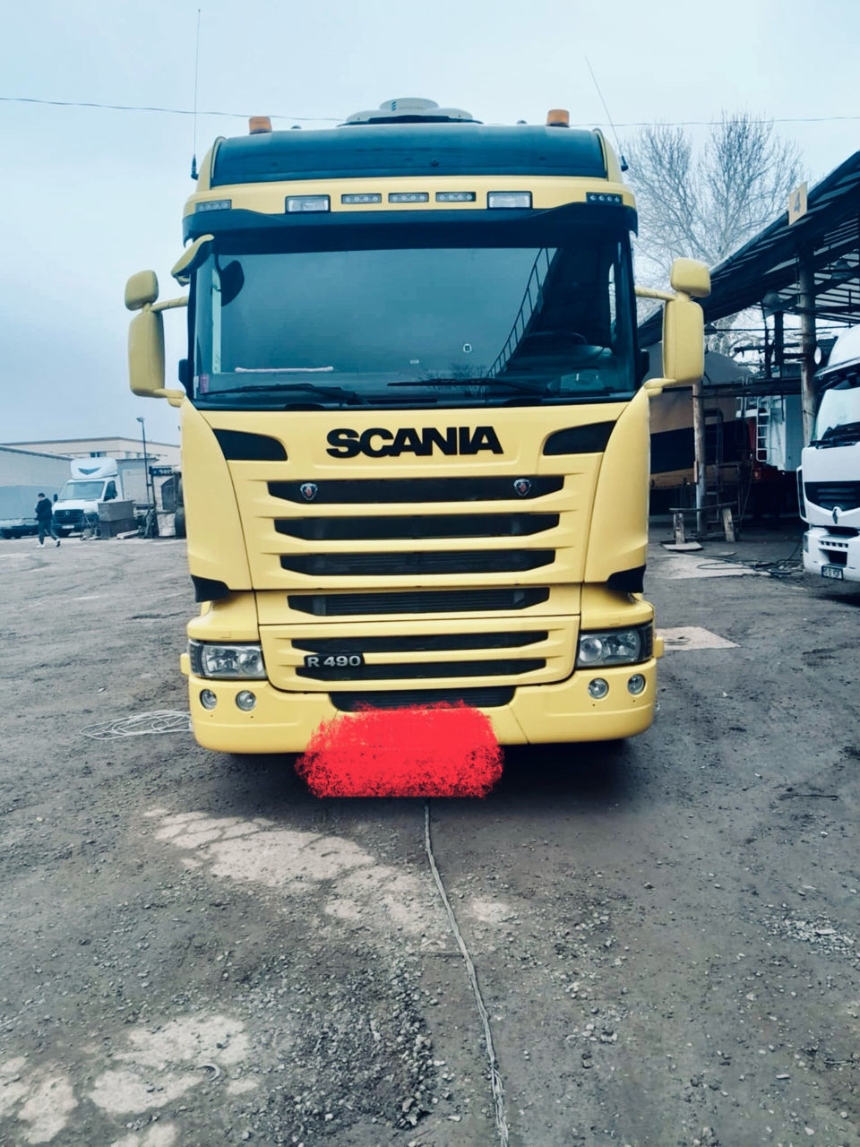 Scania R490 2014 г. с пробегом 583000 км, Дизель, 39000