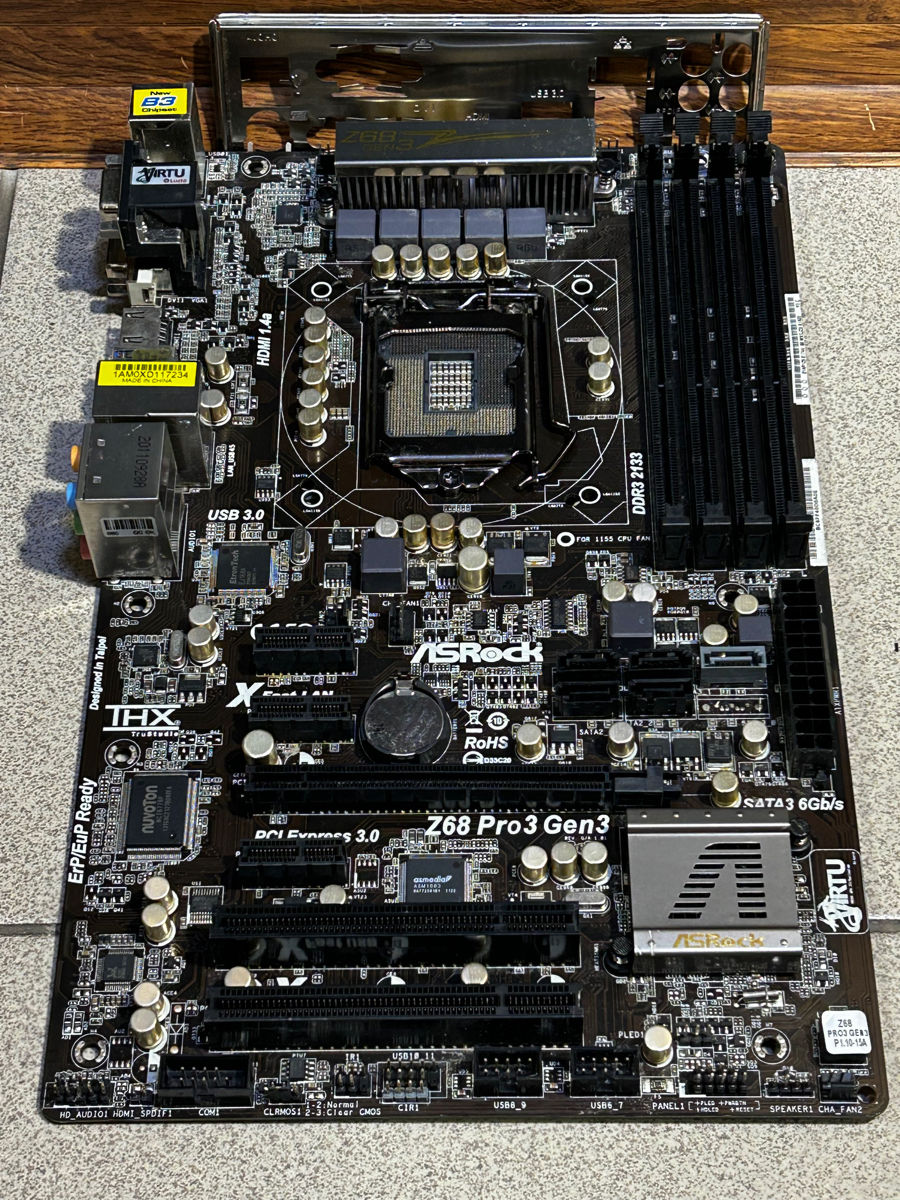 Asrock Z68 Pro3 Gen3 socket 1155