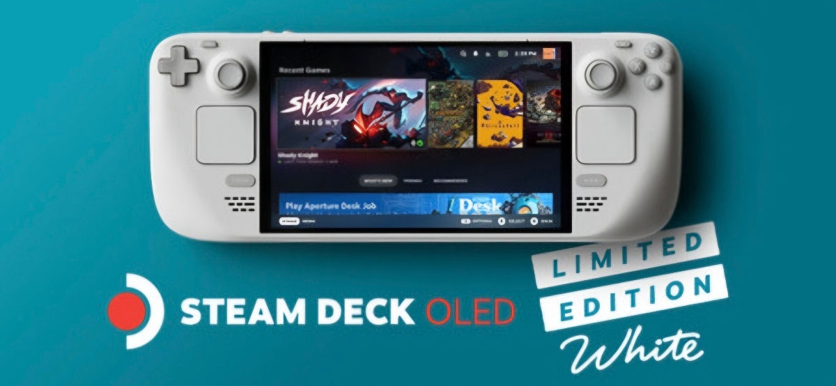 Valve Steam Deck White Oled 1TB - Limited. Белая консоль стим дек ...