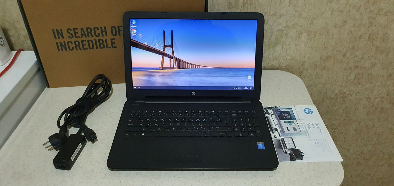 Новый Мощный HP 15. Pentium N3700 2,6GHz. 4ядра. 4gb. 500gb. Гарантия 6 ...