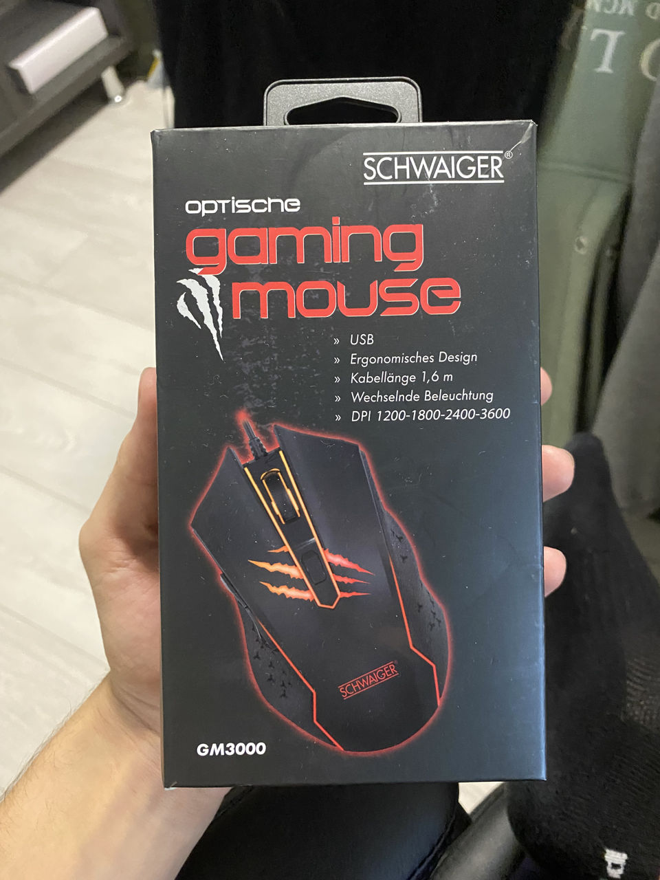 Schwaiger Gaming Mouse GM3000