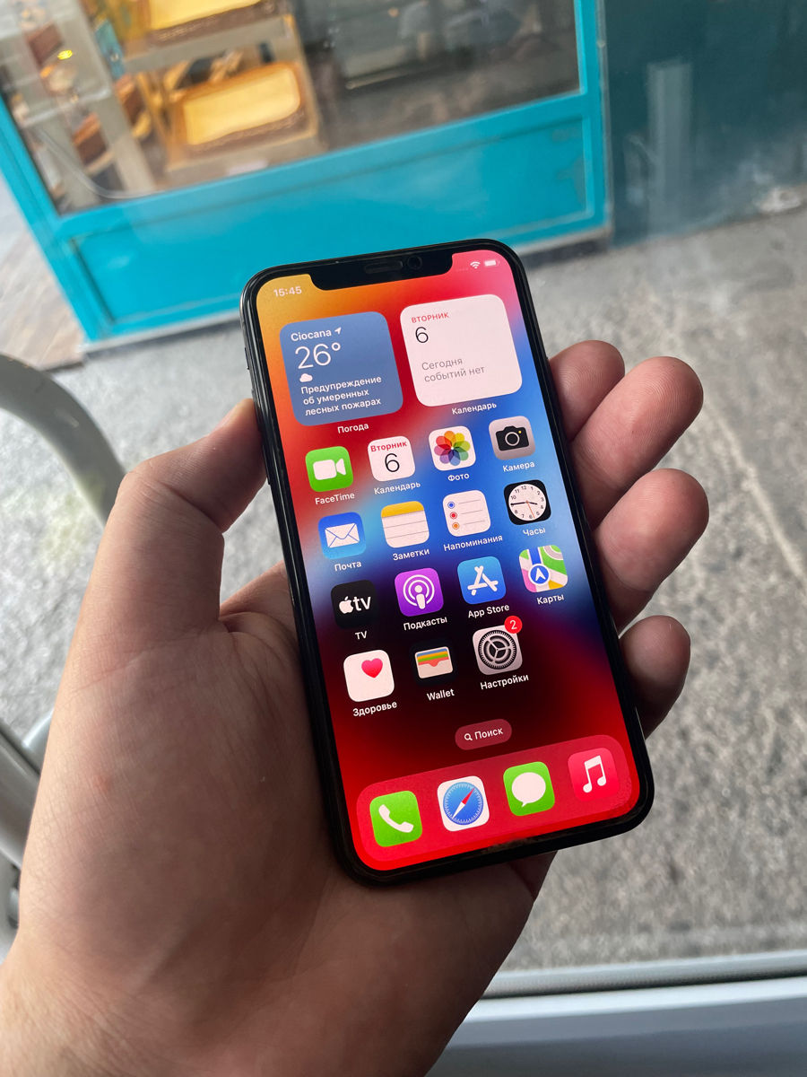 iPhone X Black 256 Gb!