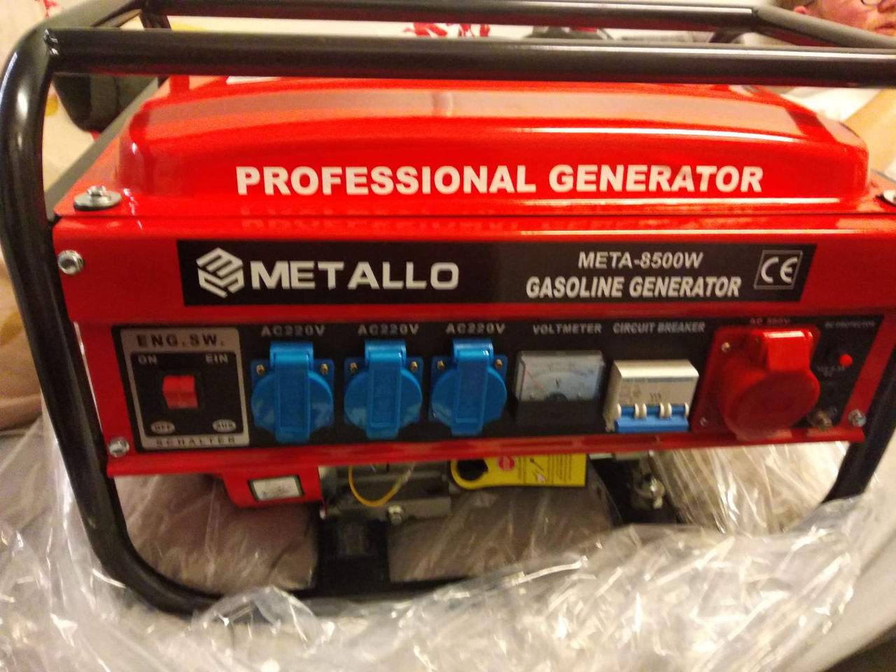 Generatoare electrice profesionale generator electric în 4 timpi meta ...