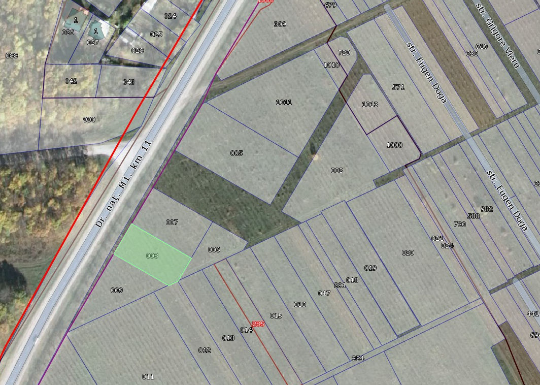 Teren pentru constructii comerciale 11 ari la prima linie cu iesire la soseaua Balcani