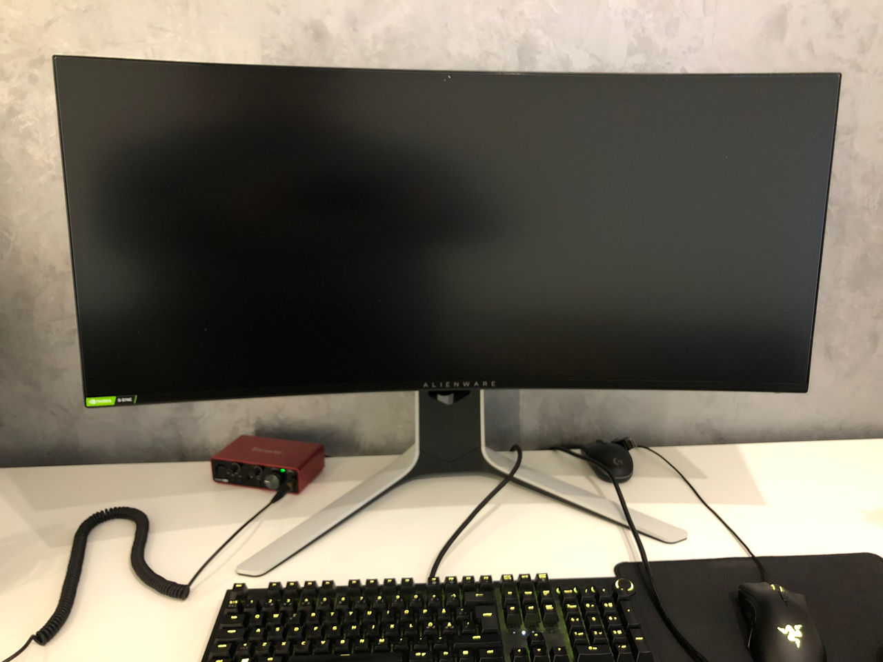 Alienware AW3420DW - 34 Curved Premium Gaming Monitor 34.1 UWQHD (3440 ...