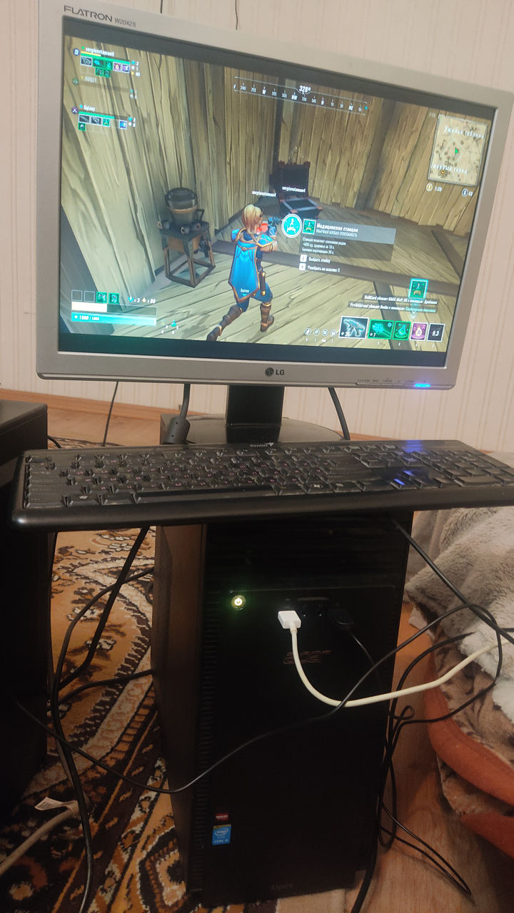 Cpu-i5-3470 3.60GHz, ram-8gb, GPU gtx 750ti-2gb,2xHDD-1TB,HDD-160GB.