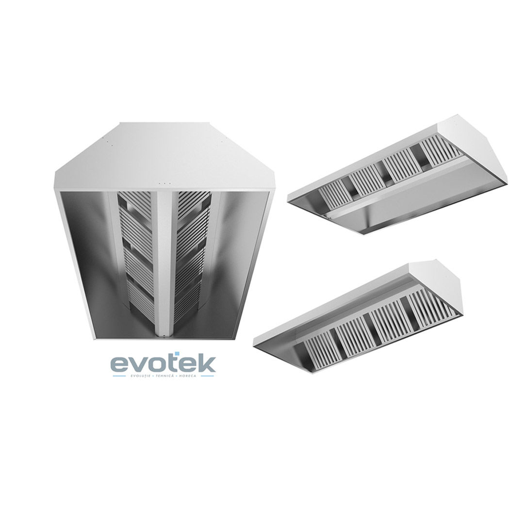 Hote bucatarie profesionala, noi, inox alimentar