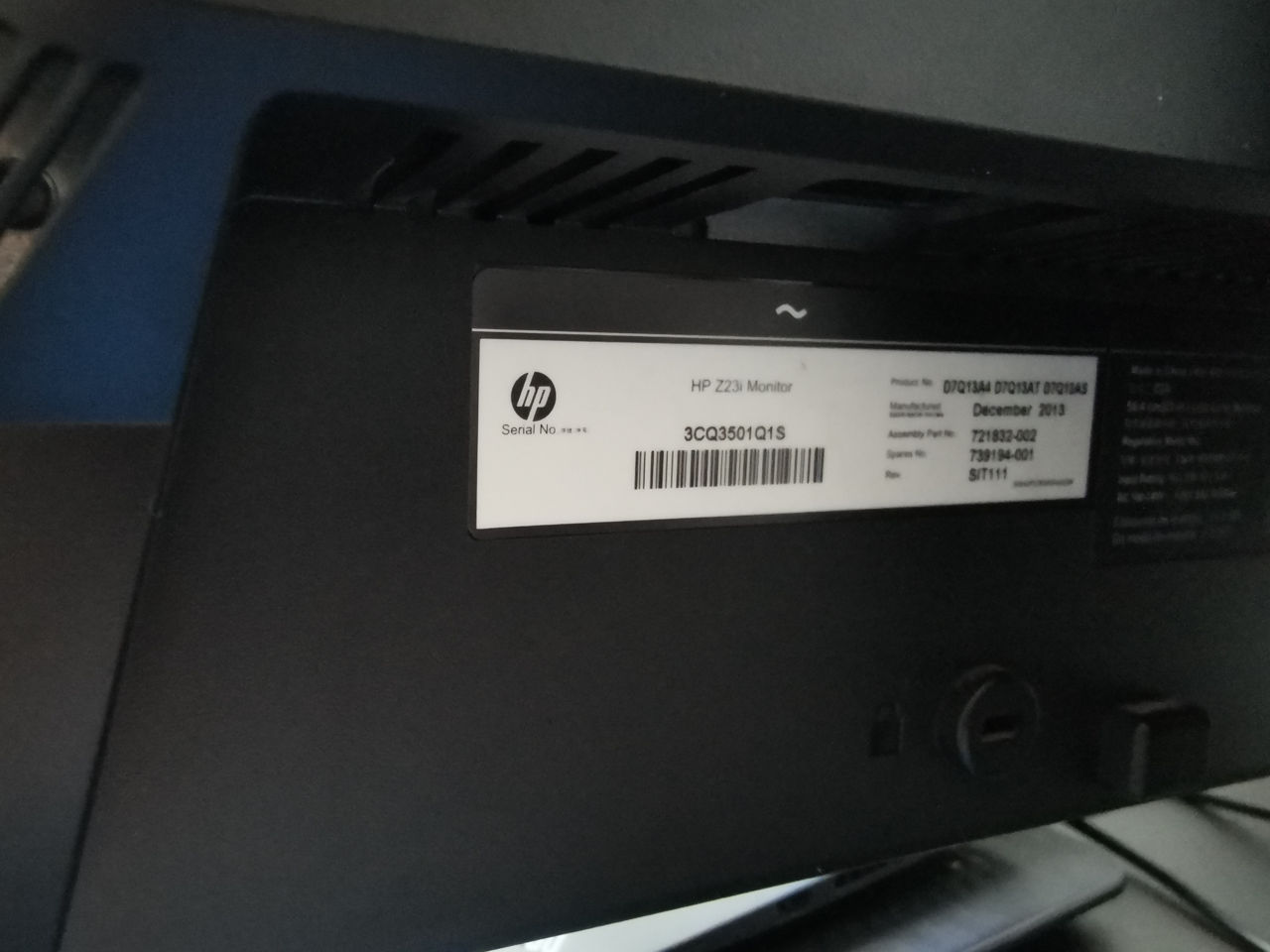 Monitor HP Z23i 23 inch