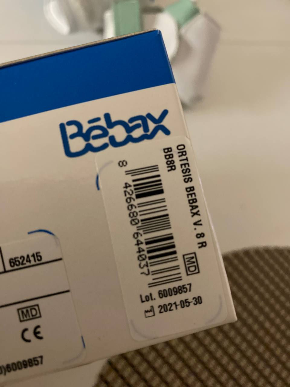 Ortez Bebax размер 8