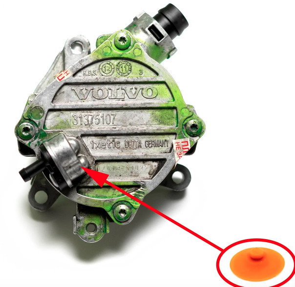 Мембрана ремкомплект клапана вакуумного насоса Volvo 31430964