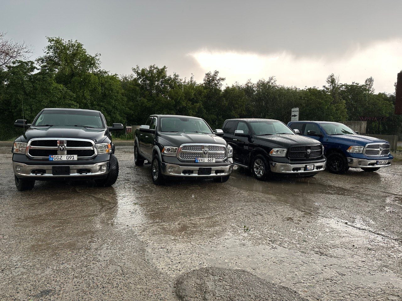 Dodge Ram an. 2015 cu rulaj 128756 km, Diesel, 18700