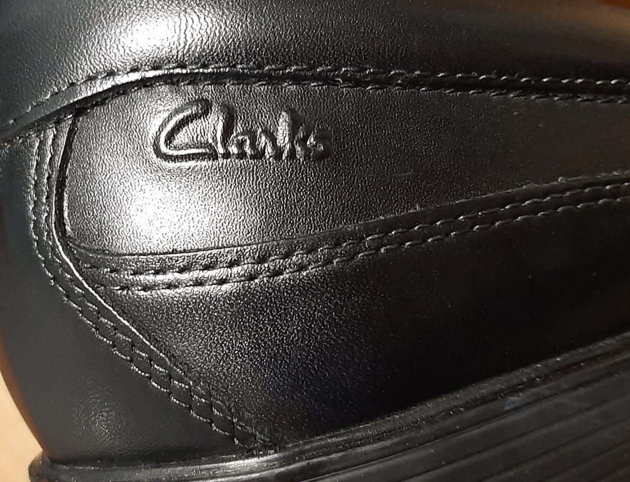 Фирменные мужские туфли Clark's, новые,размер 42