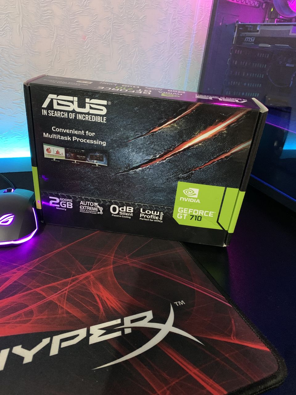 Asus Nvidia geforce gt 710 2gb
