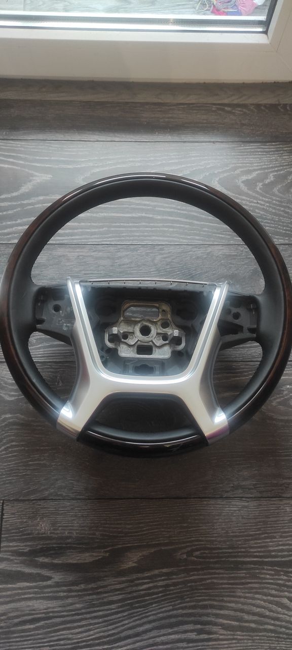 volan volvo lemn piele original