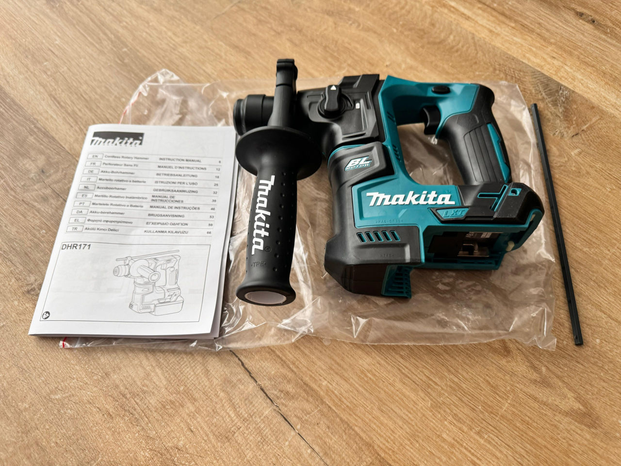Аккумуляторный перфоратор Makita DHR171Z