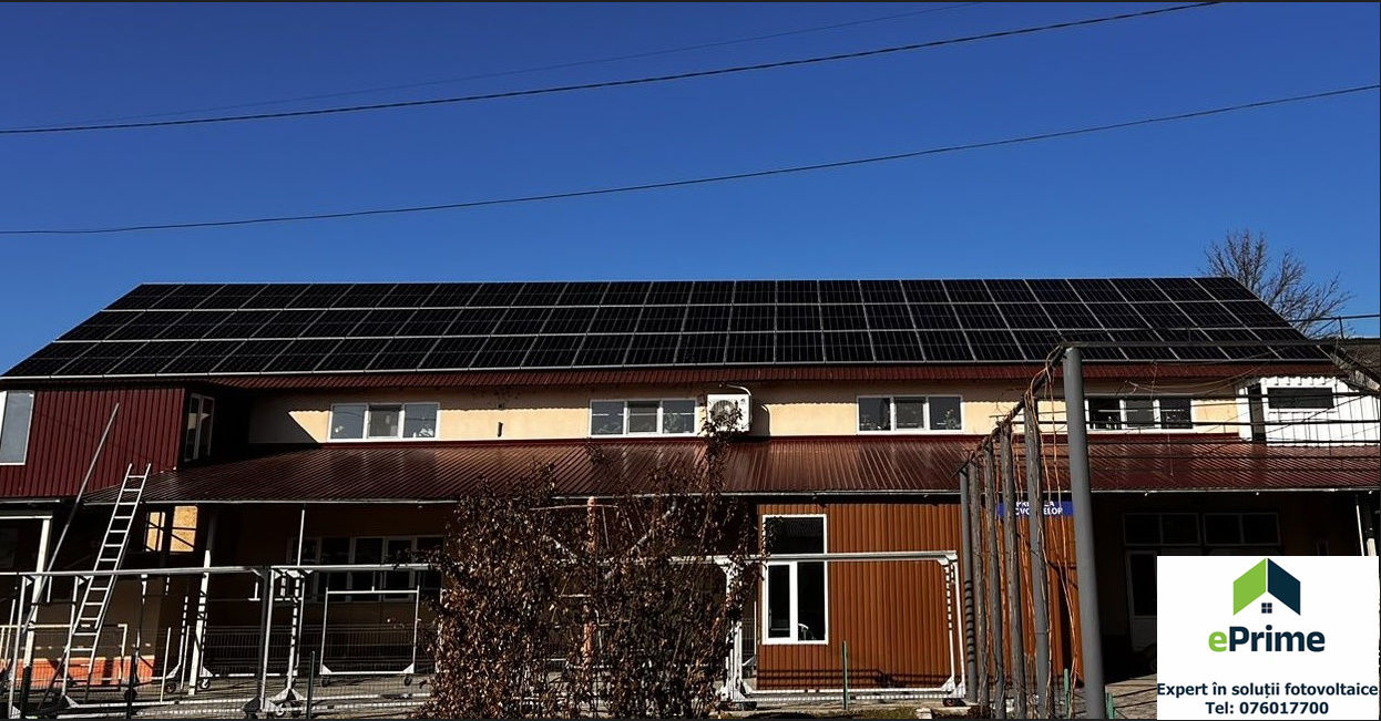 Statie fotovoltaica la cheie pentru casa de 10KW