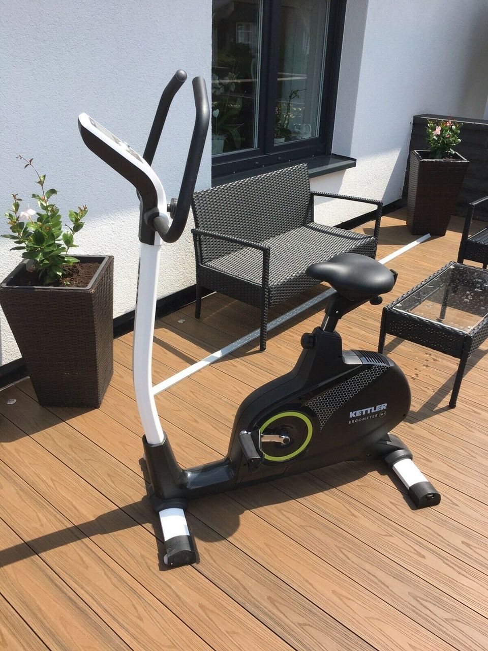 Велотренажер Kettler E1. Bicicleta fitness.