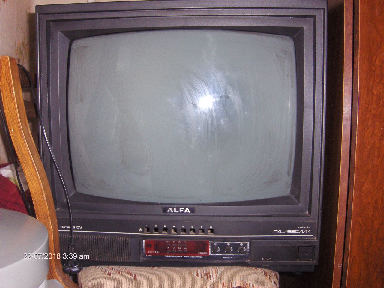 телевизор АЛЬФА с Корейским кинескопом TC-485 DV