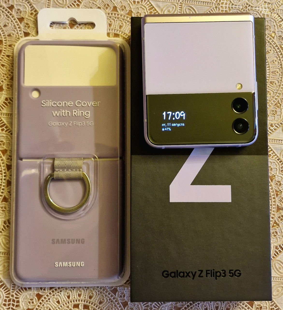 Samsung Flip 3 5G 8/256gb (lavanda)