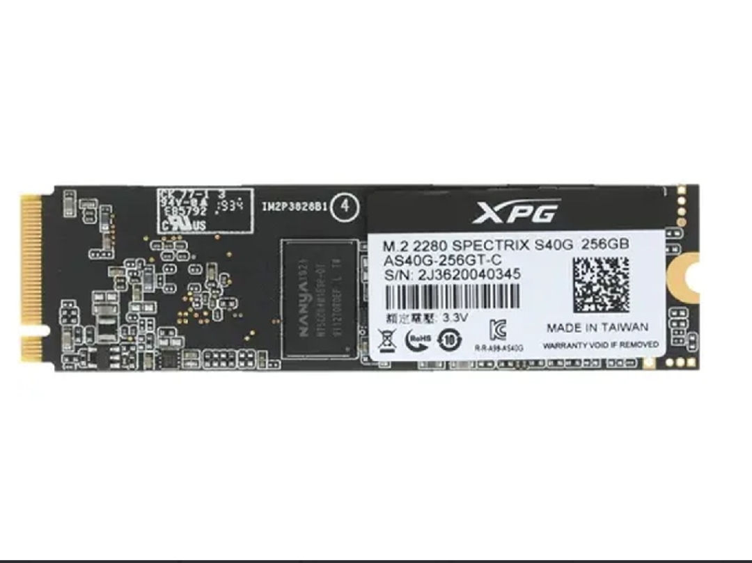 M.2 NVMe SSD 256GB ADATA XPG