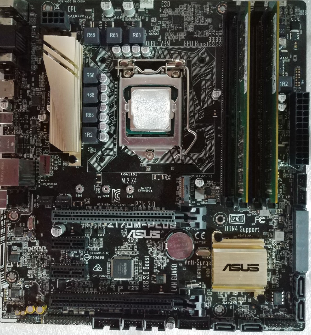 ASUS Z170M PLUS LGA 1151