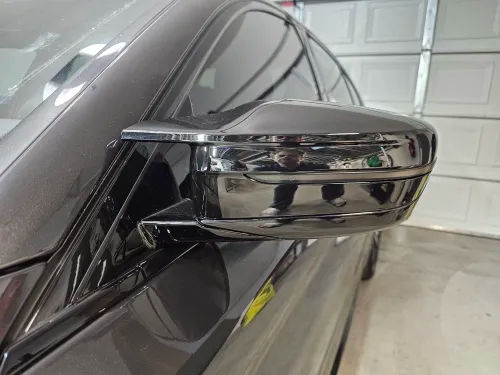 Накладки на зеркала BMW M G20 / G30 / G11 / G15 Новые Черный Глянец