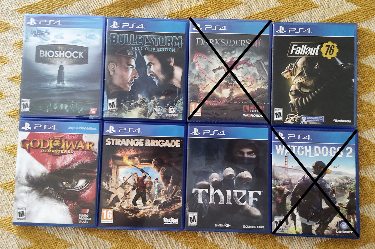 Vand/Schimb Jocuri PS4