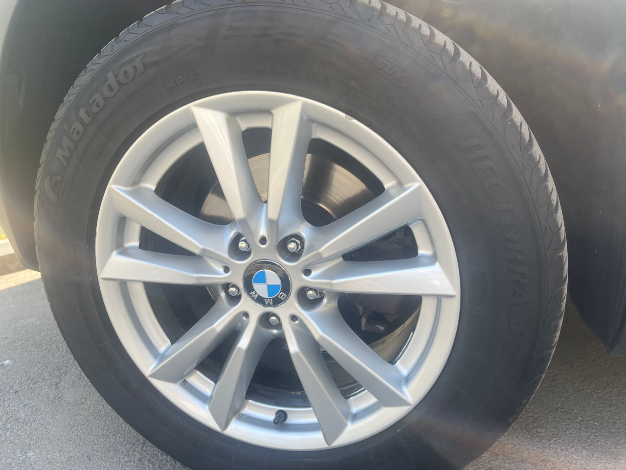 4 Jante cu anvelope BMW 255/55/18