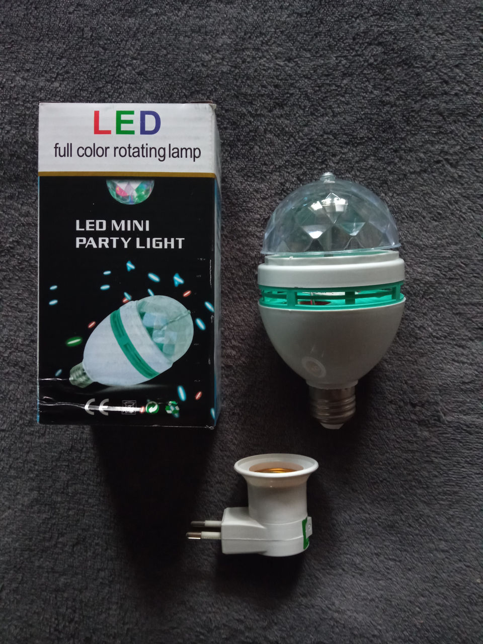 Разноцветная led-лампа