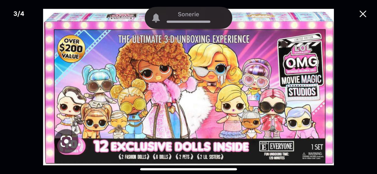 Setul este nou, împachetat!Cadou perfect pentru fetițe, renumitul set ...