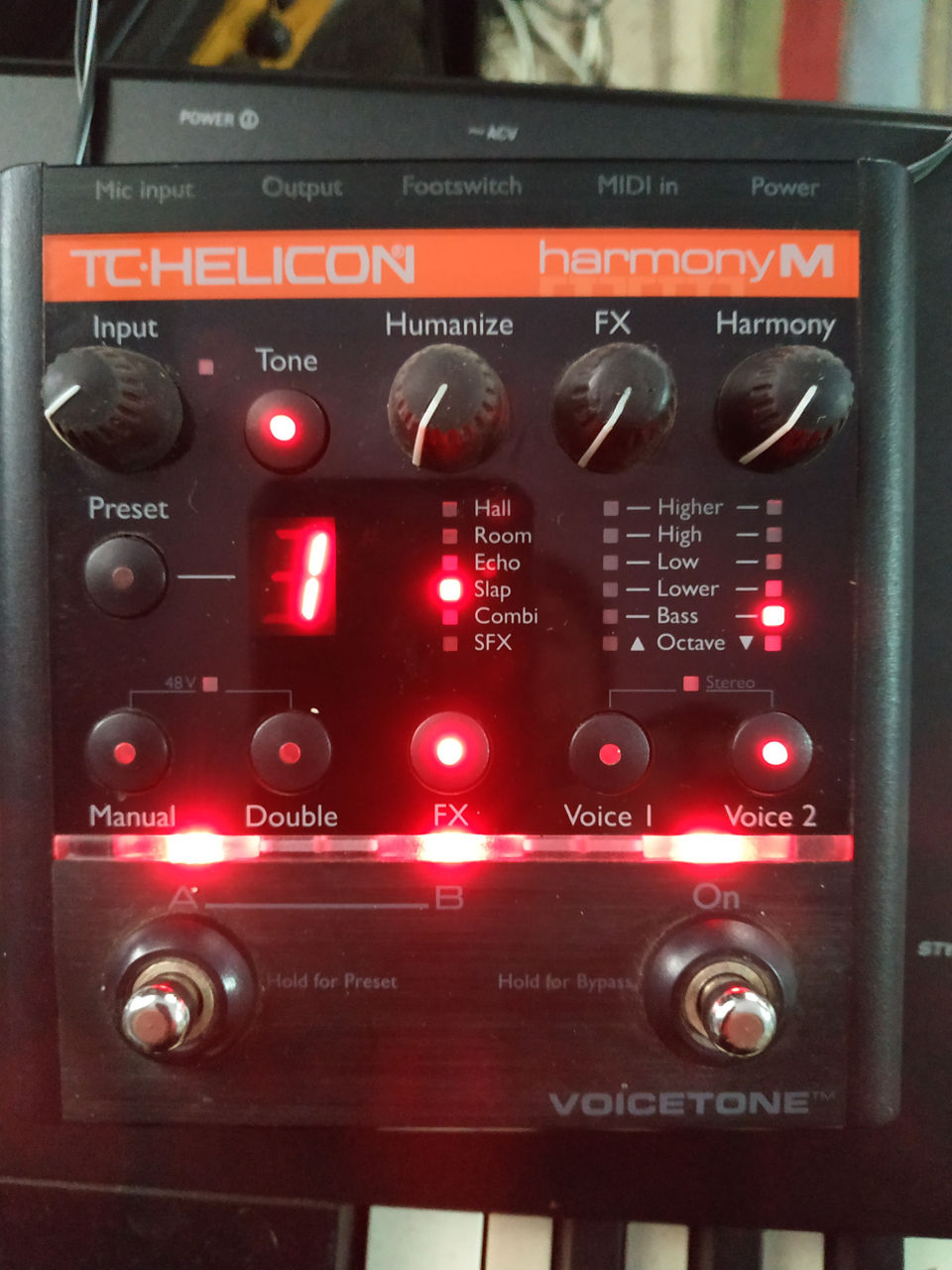 PROCESOR PENTRU VOCE TC-HELICON harmony M