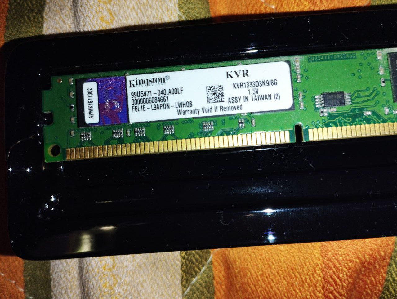 DDR3 низкопрофильная Kingston KVR1333D3N9/8G