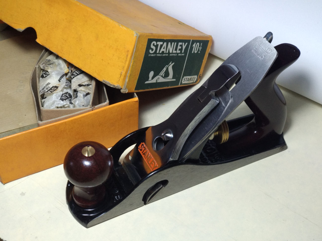 Rindea de falț rară Stanley No. 10 1/2 (Anglia)