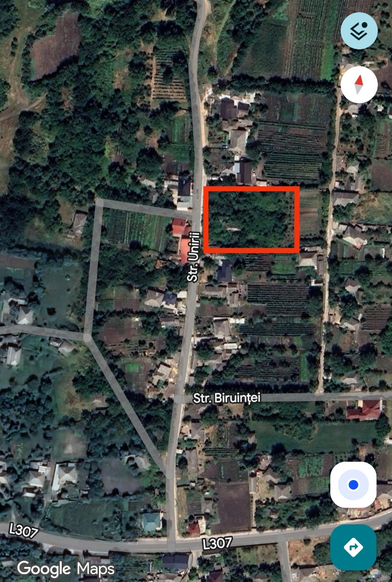 Teren de construcții – 16 ari, Susleni (Orhei)