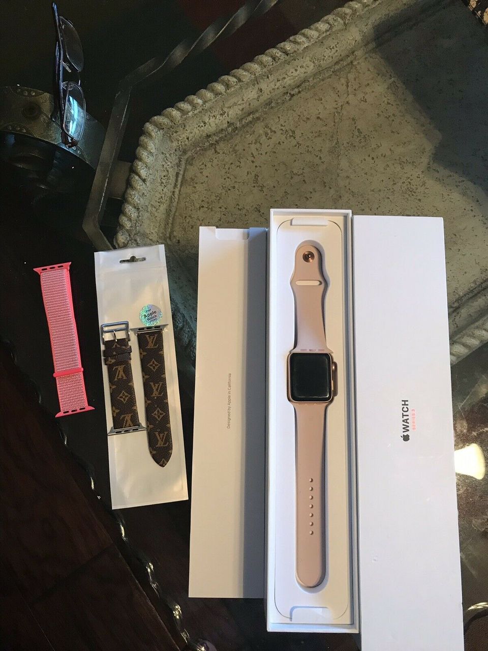 Apple 42mm Watch Series 3 Smartwatch - Pink