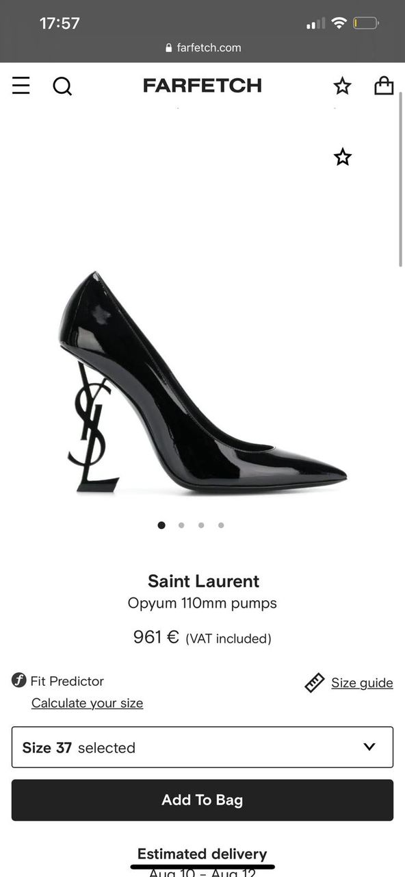 Pantofi Yves Saint Laurent Originali