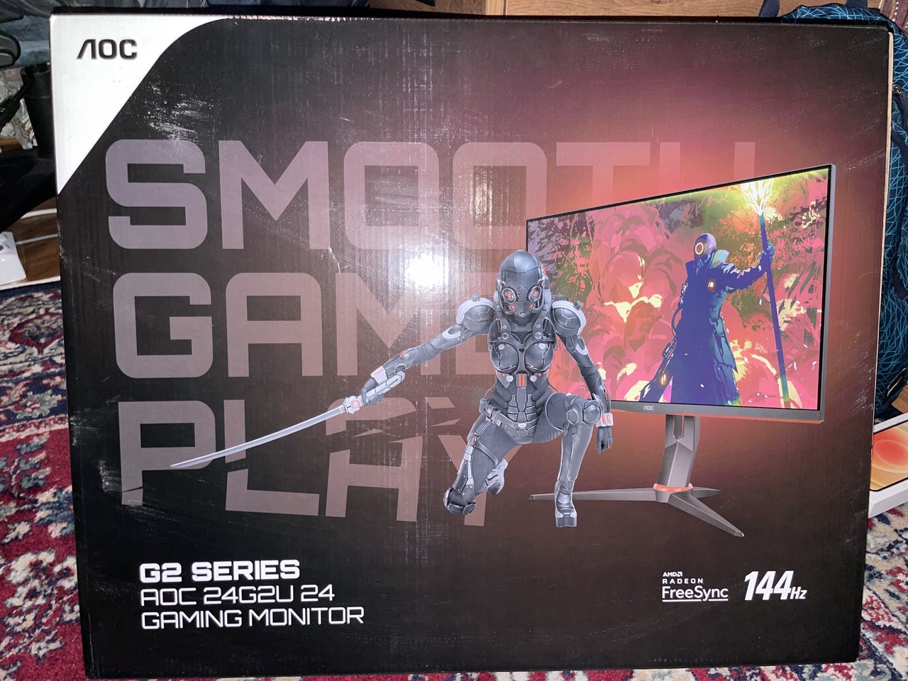 Игровой монитор 144 Герц AOC