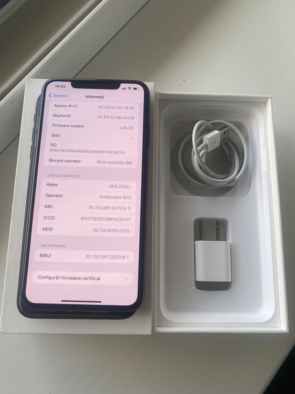 Iphone Xs Max Space gray 256 Gb original 100%