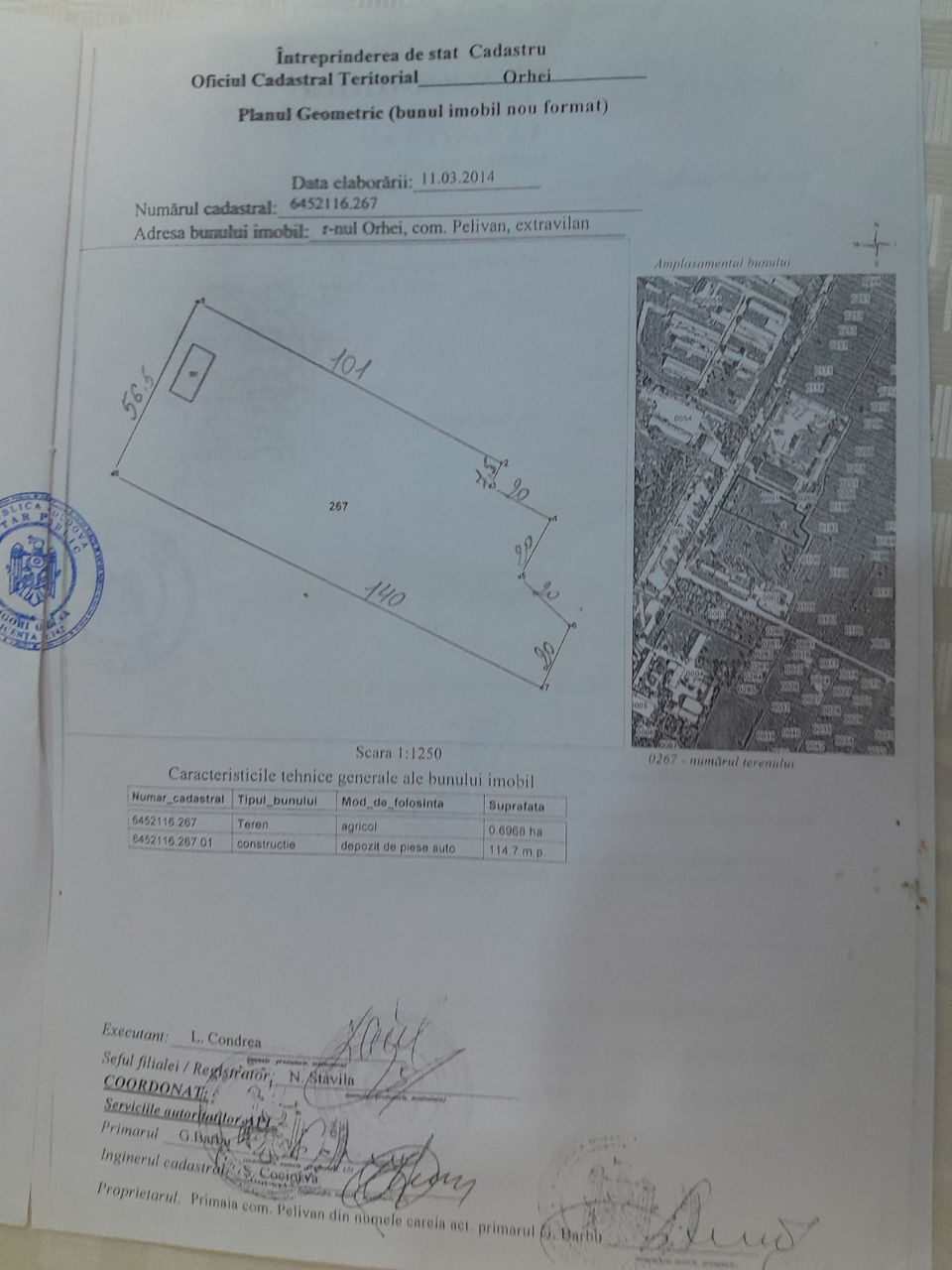 Lot de teren pentru constructii