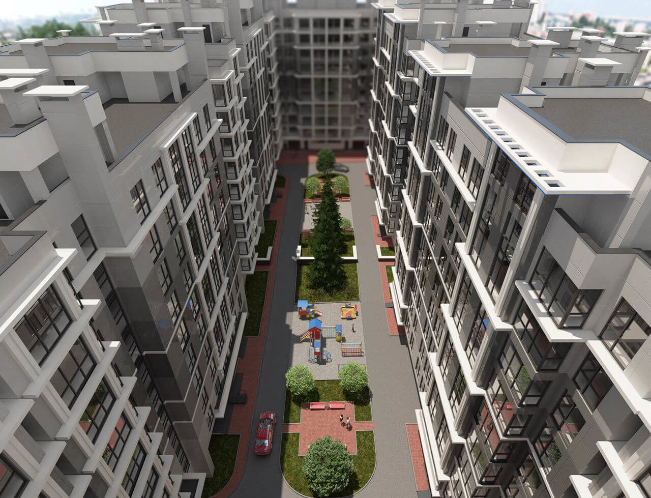 Apartament 1 odaie variantă albă Ciocana