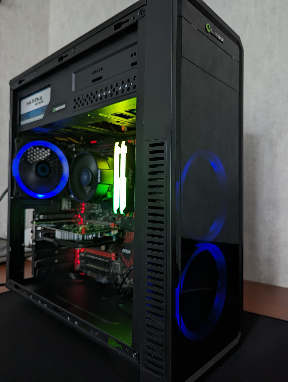 Мощный игровой компьютер GTX1650 + R5 1600 + 32GB ОЗУ + HDD 1TB