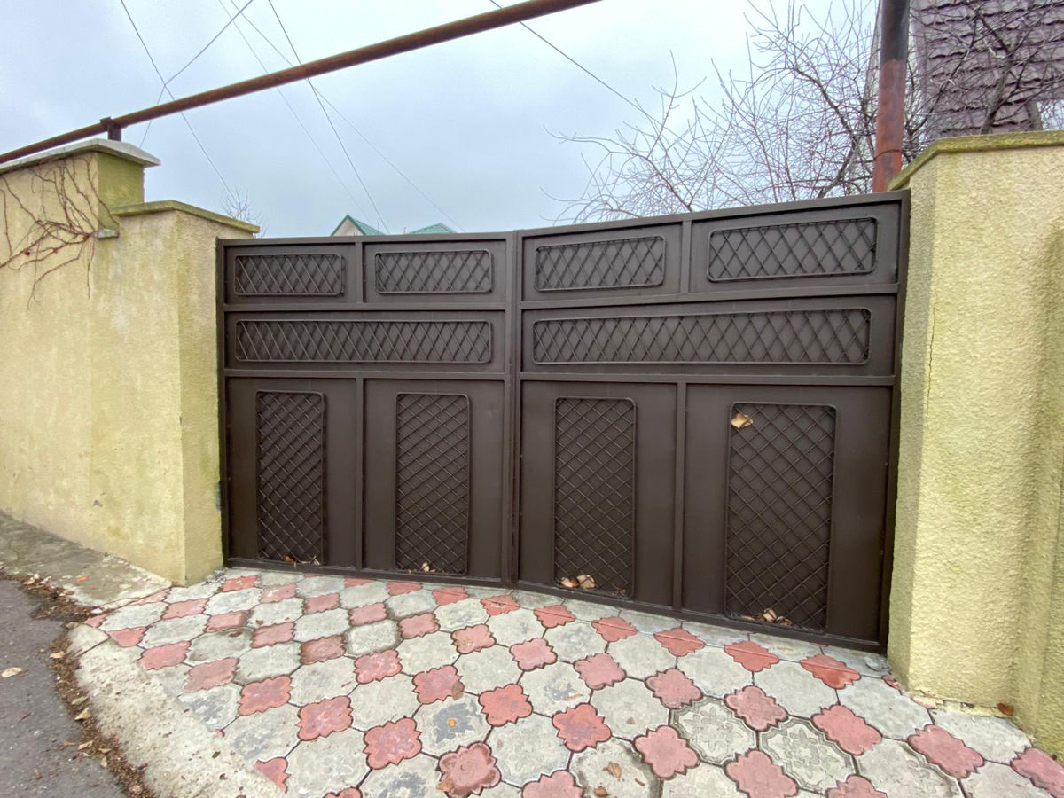 Poarta pentru ograda si casa
