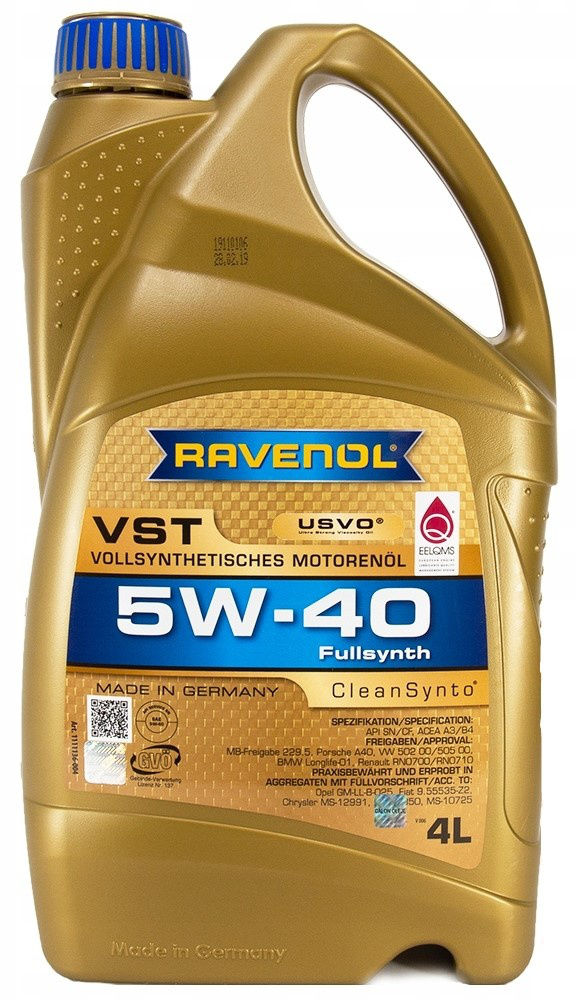 Ulei Motor Ravenol 5w - 40
