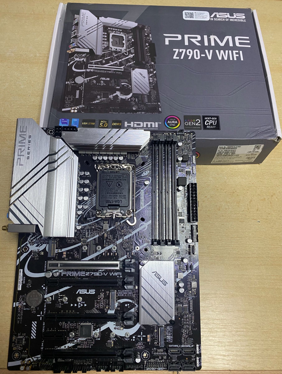Asus Prime Z790-V WiFI, Z790 LGA 1700 ATX PCIe 5.0,WiFi ,4 slot DDR5 ...