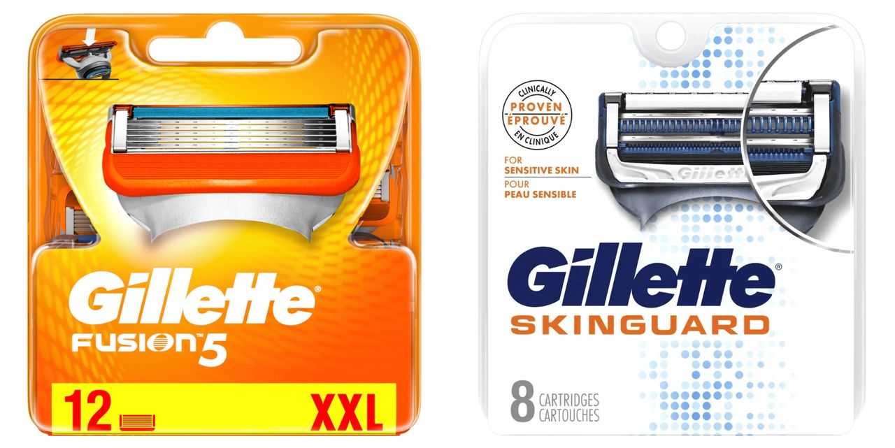 Gillette Skinguard Sensitive / Fusion5 Power Casete / Кассеты