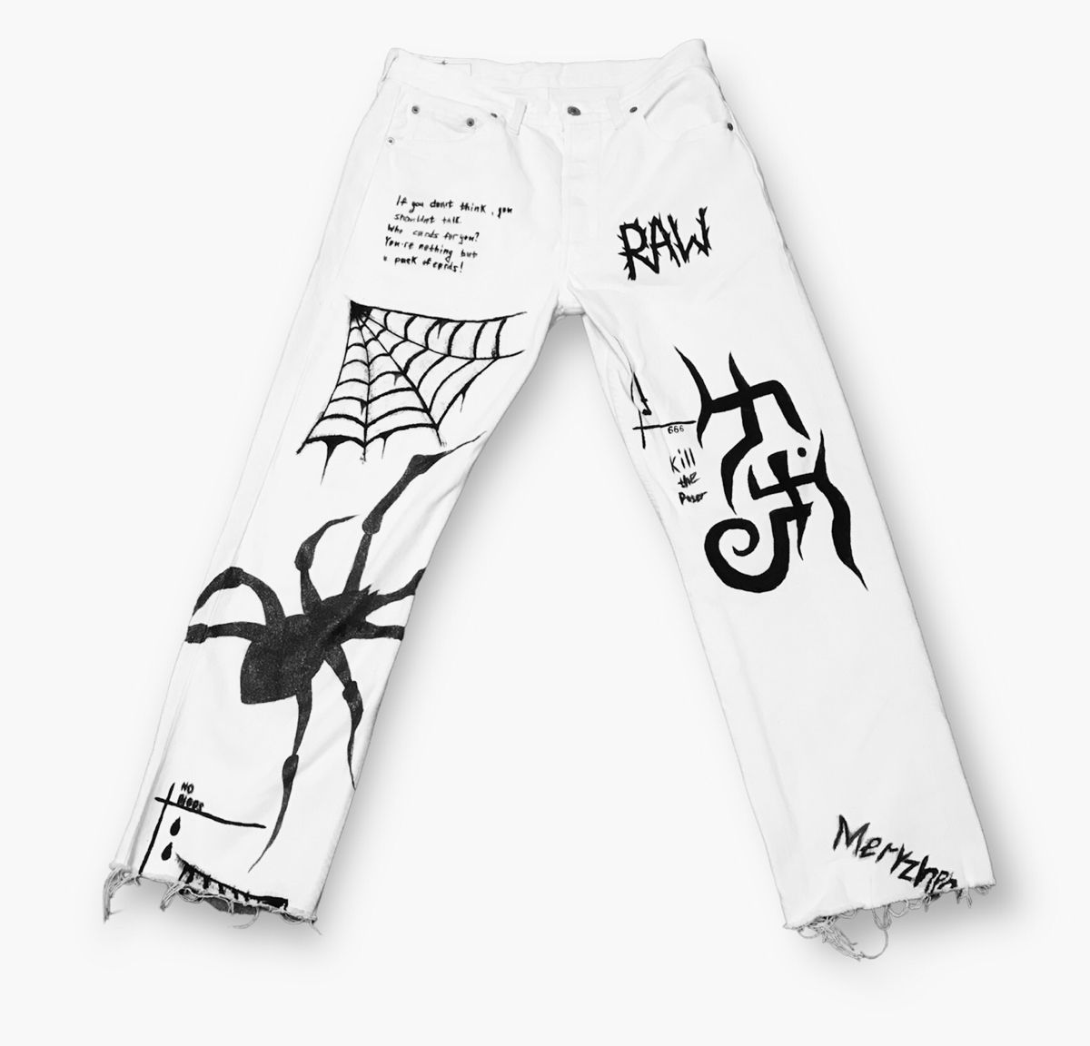 кастом джинсы levis