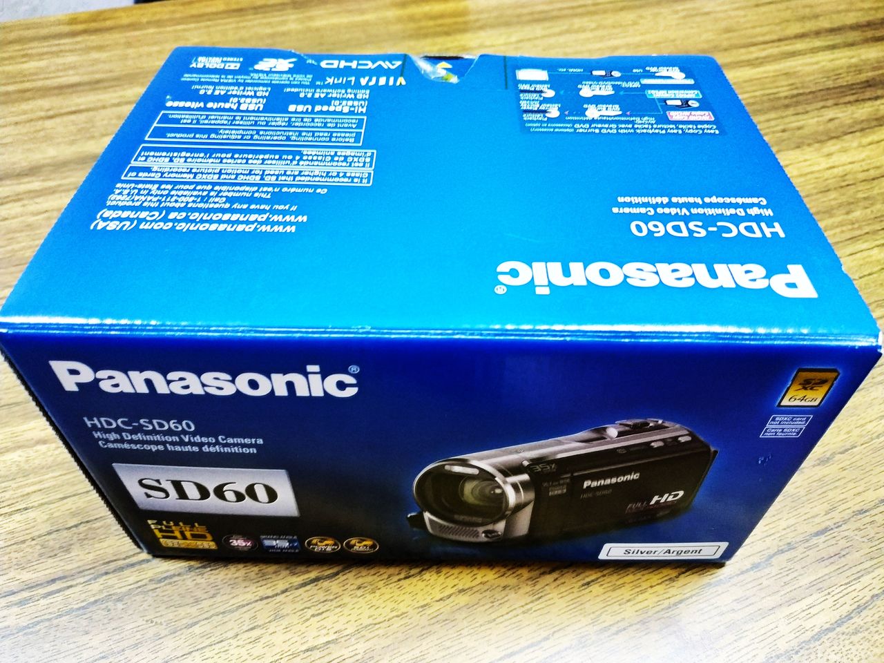 Видеокамера Panasonic hdc-sd60 - лучший новогодний подарок!
